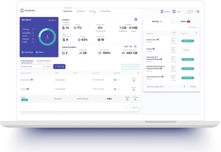 Velero Backup and Velero Management