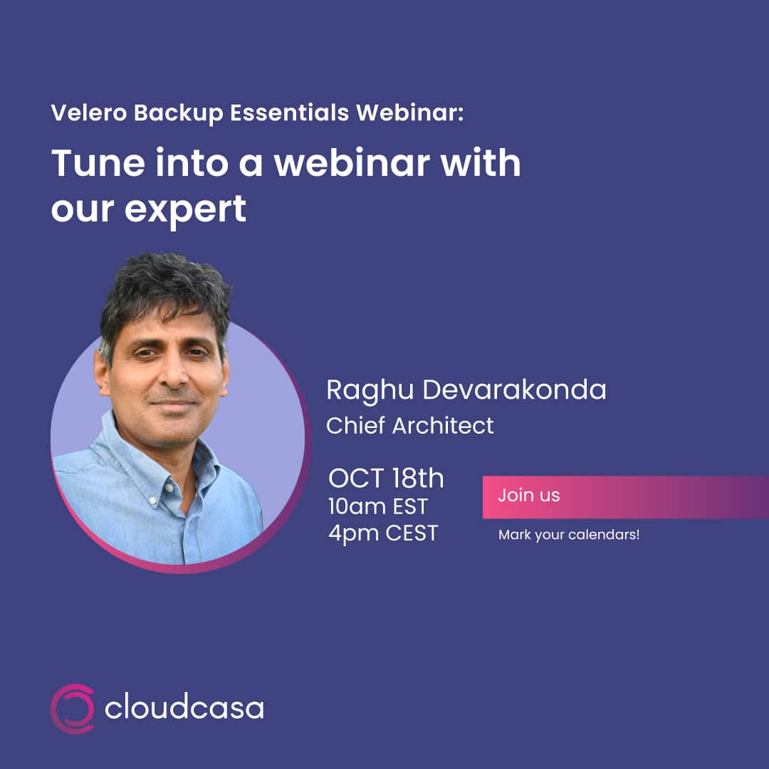 Velero Backup Essentials: Choosing What Works Best for You - CloudCasa
